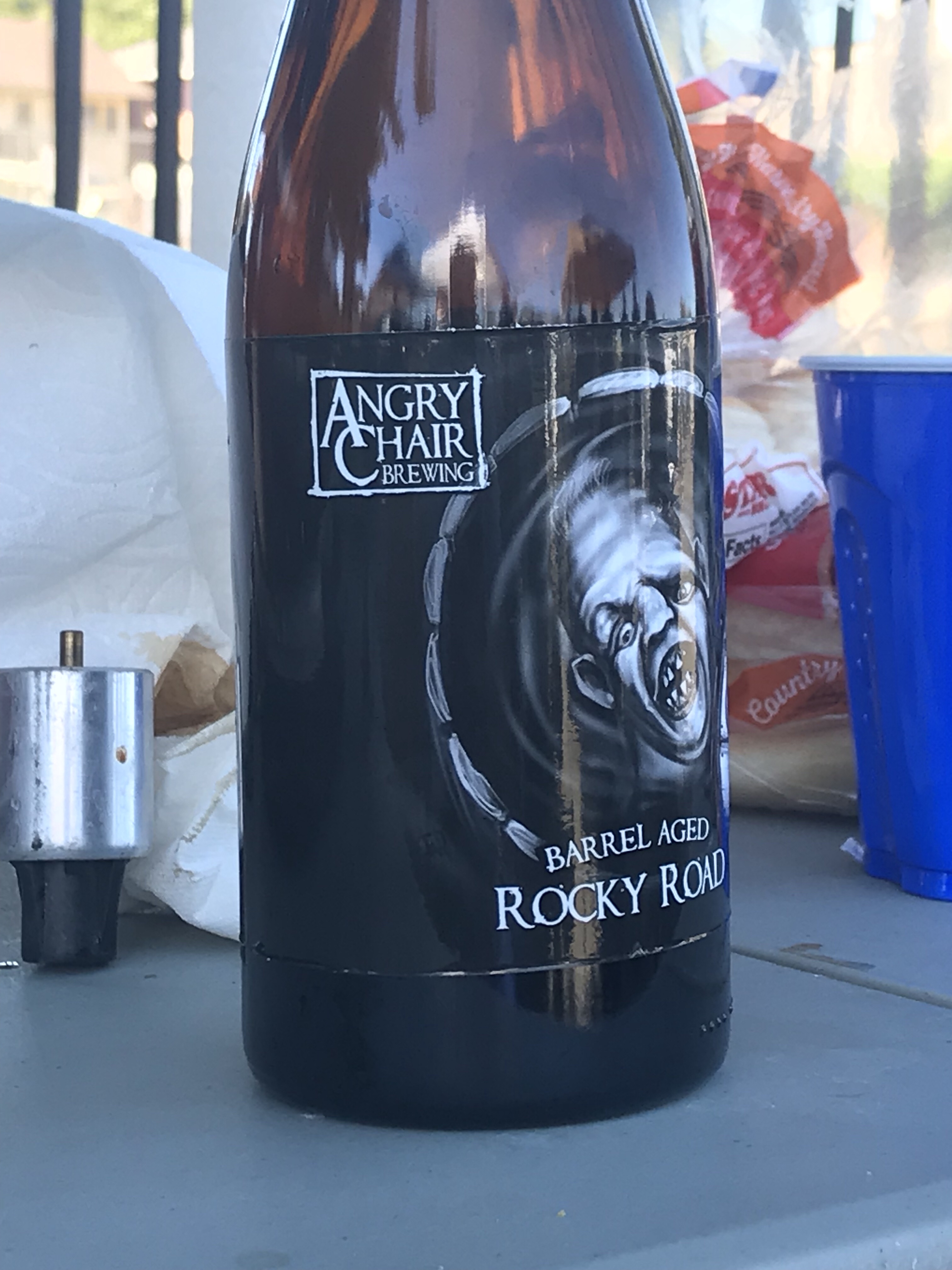 Angry Chair Barrel Aged Rocky Road, more like angry camping chair ...